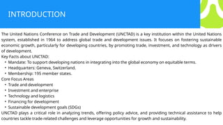 UNCTAD - United Nations Conference on Trade and Development | PPTX