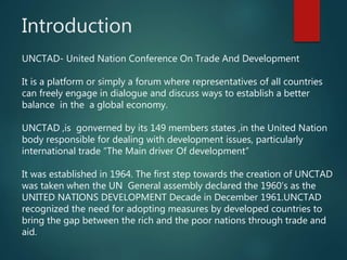 UNCTAD and role of MNE'S. | PPTX