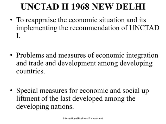 UNCTAD (IBE) | PPTX | Events