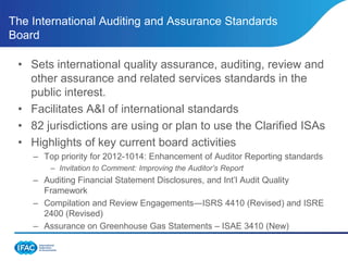 Update on the International Federation of Accountants | PPT