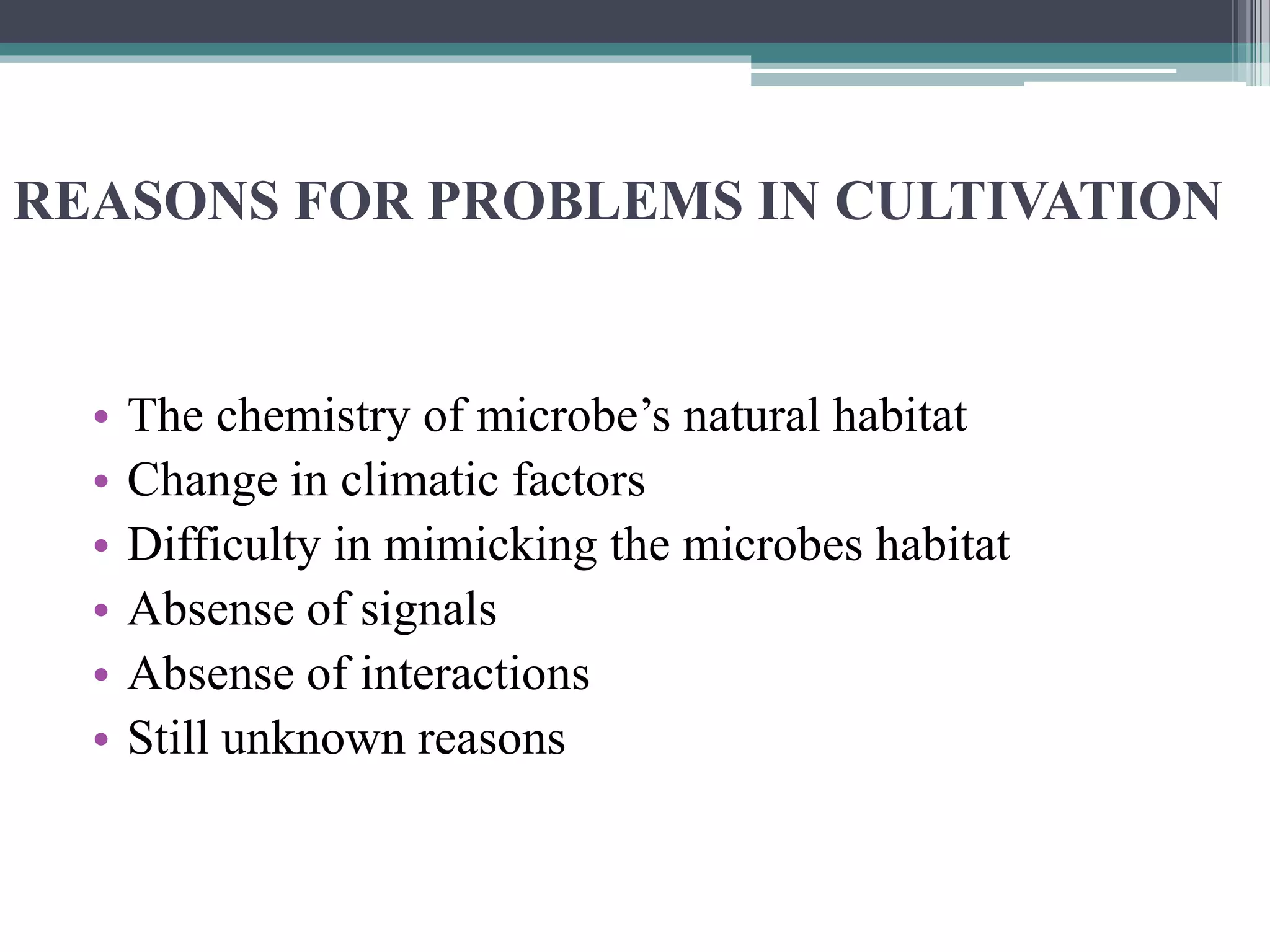Unculturable soil biota (microbes) | PPTX
