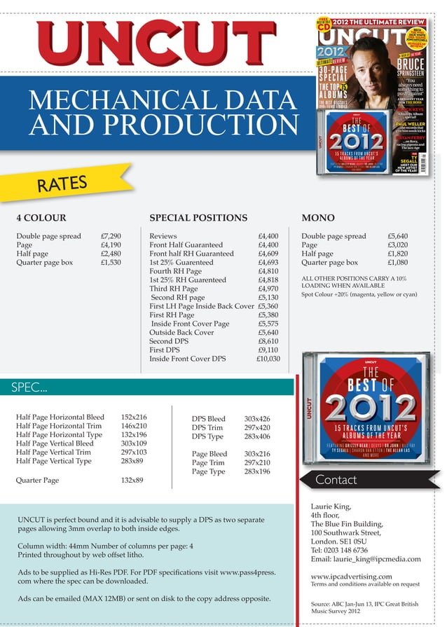 Uncut media pack | PDF