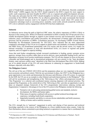 UNDAF Lessons Learned Annexes | PDF