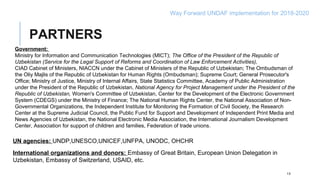 UNDAF 2016-2020: progress and way forward | PPT