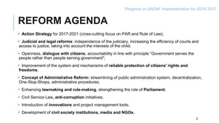 UNDAF 2016-2020: progress and way forward | PPT