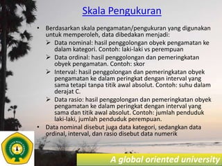 Metode Analisis Data Kuantitatif | PPTX