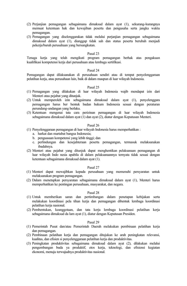 Undang undang-tahun-2003-13-03 | PDF