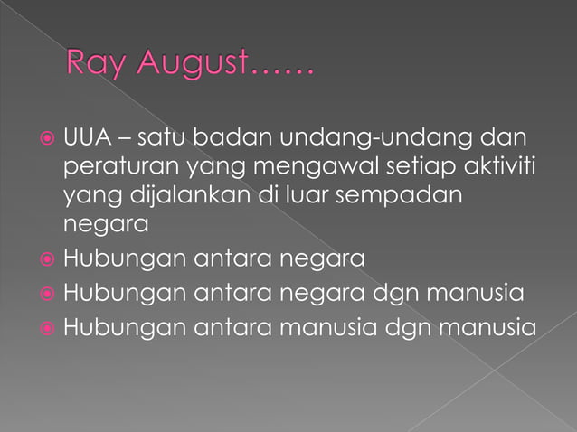 Undang undang antarabangsa | PPT