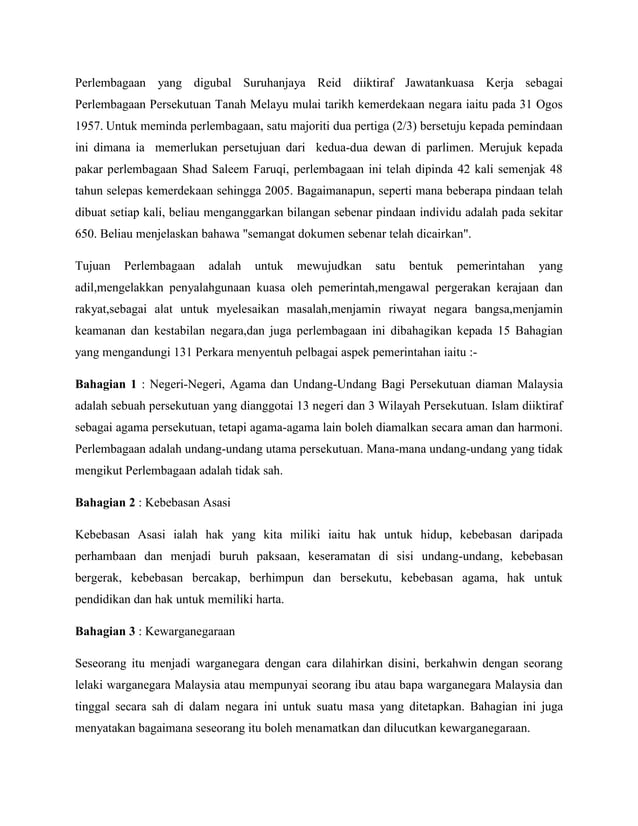 Undang undang bertulis | DOCX