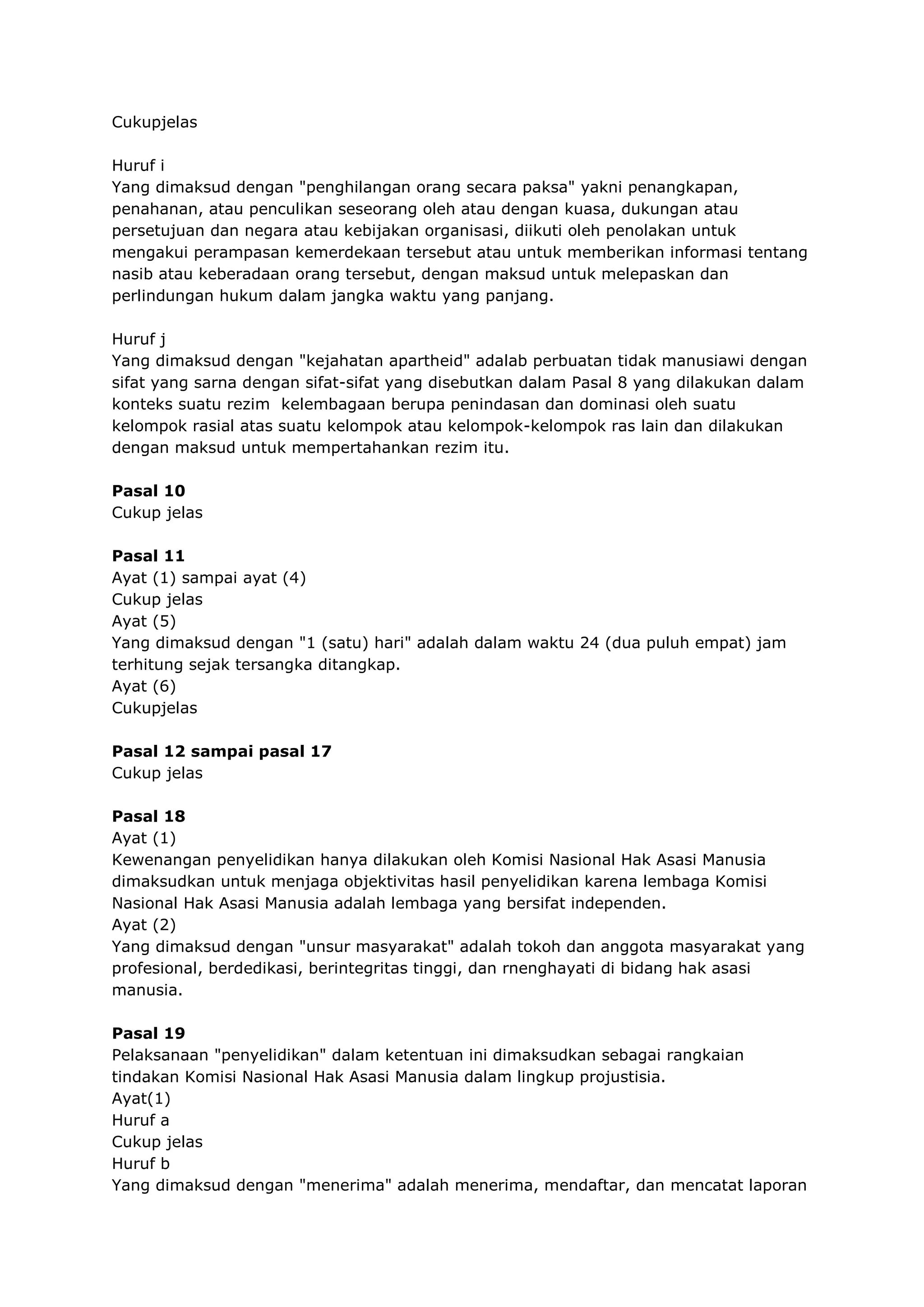 Undang undang no 26 tahun 2000 | PDF