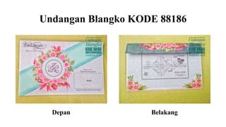 Undangan blangko | PPTX