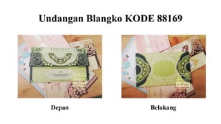 Undangan blangko | PPTX