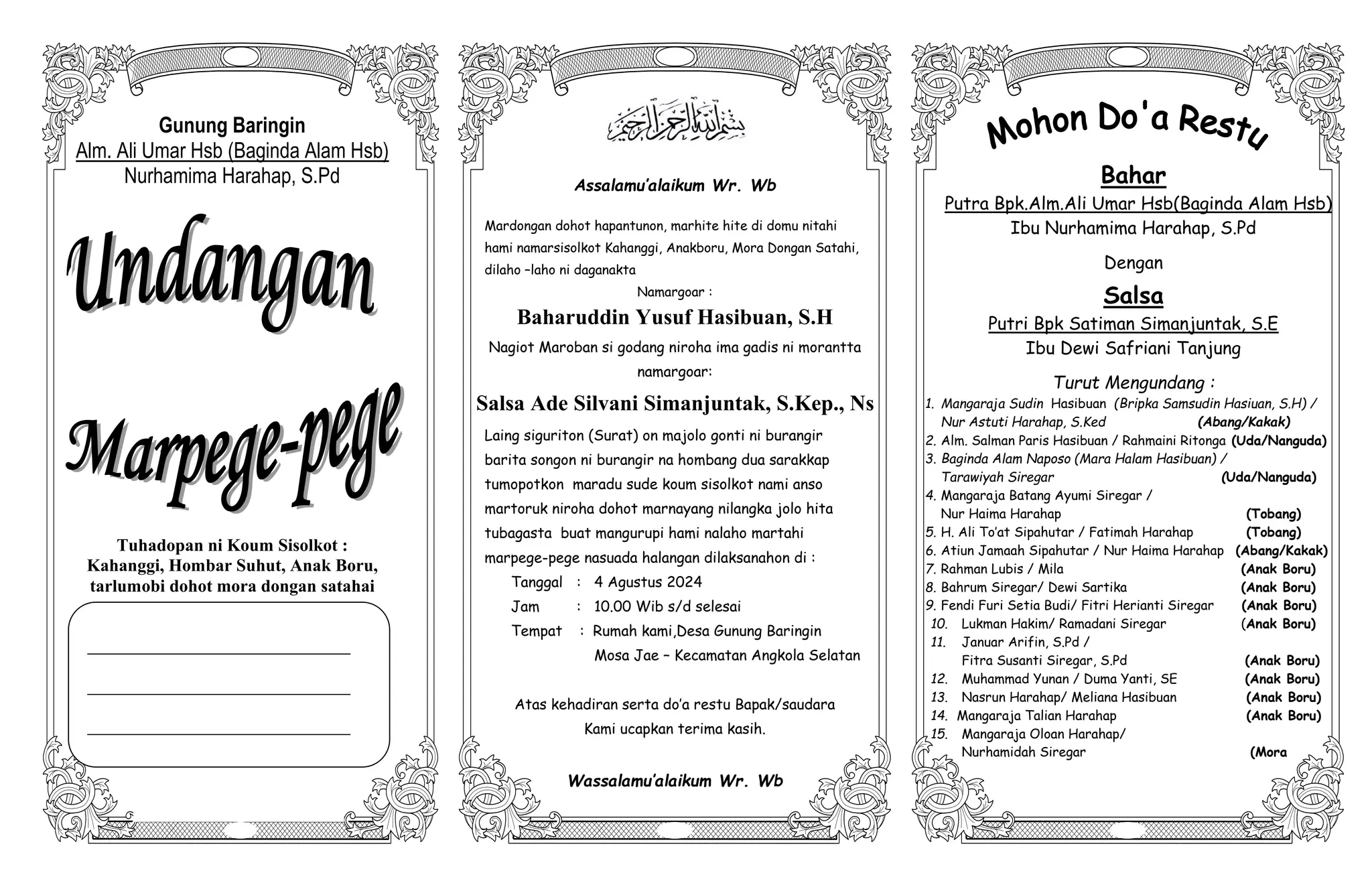undangan marpege pege bahkhhhvvga.hhhpdf | PDF
