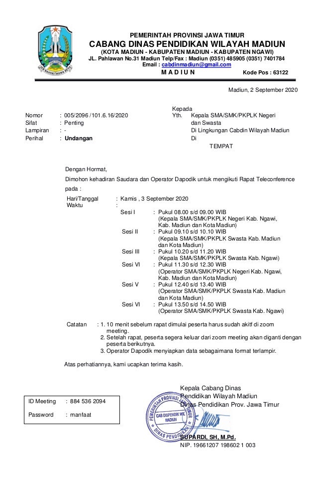 Cek Contoh Surat Undangan Zoom Meeting {Paling Baru|Paling Lengkap ... Cek Contoh Surat Undangan Zoom Meeting {Paling Baru|Paling Lengkap ...