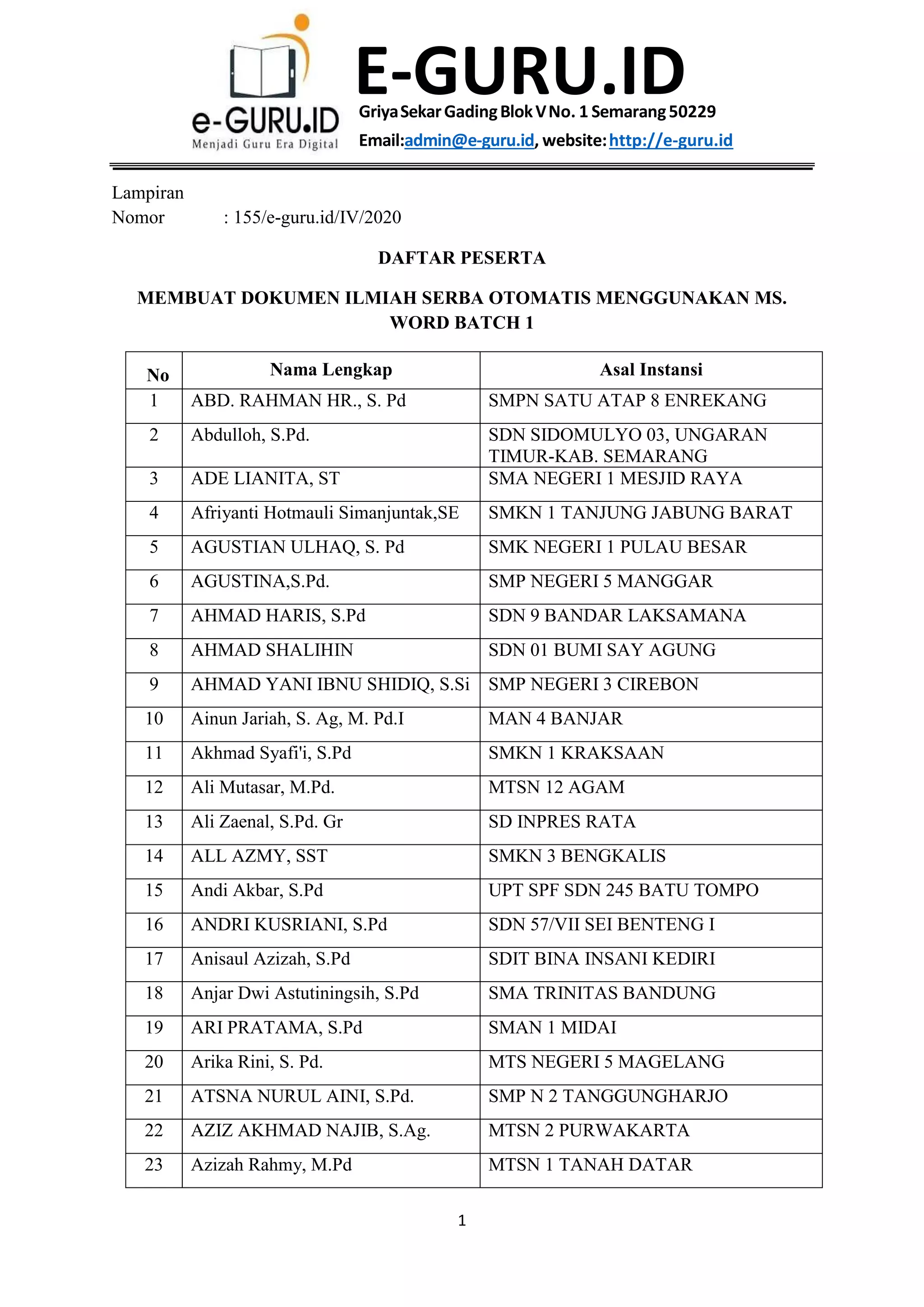 Undangan word sekolah | PDF | Free Download