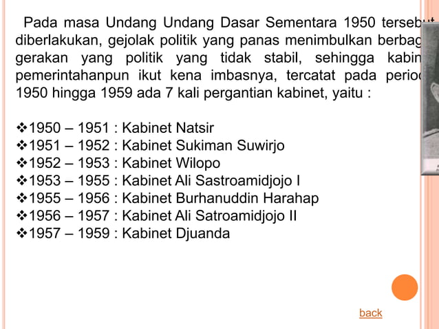 Undang undang dasar sementara (uuds) | PPTX