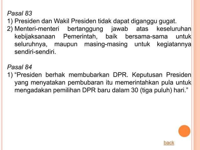Undang undang dasar sementara (uuds) | PPTX