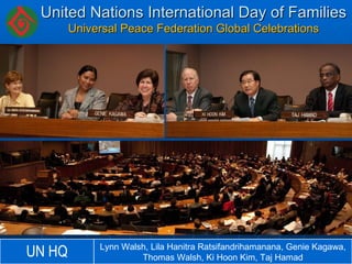 UN Day of Families 2009 | PPT