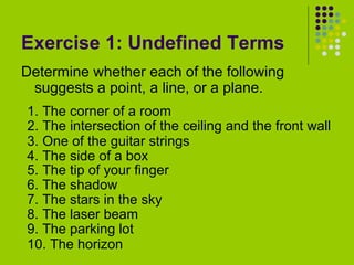 Undefined terms | PPT