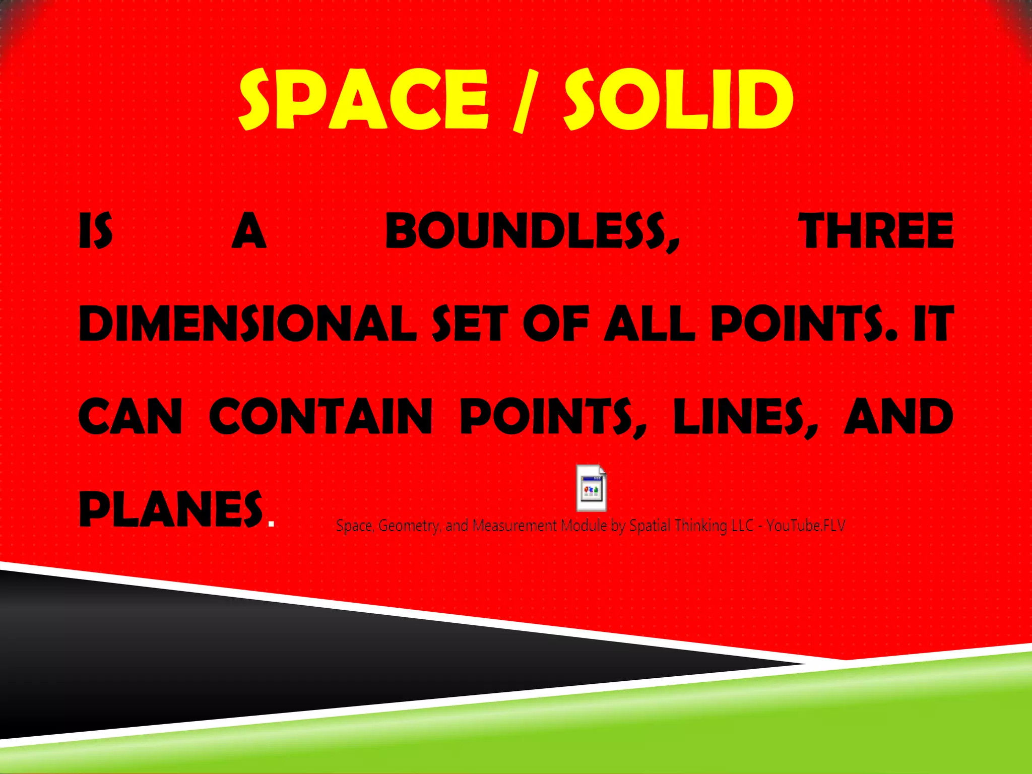 Undefined terms in geometry | PPTX