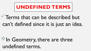 Undefined terms in geometry (point, line, and plane).pptx