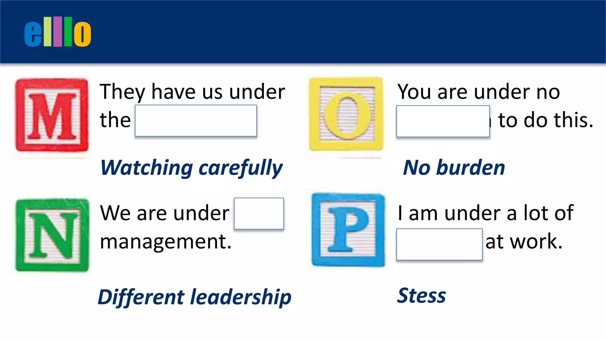 Under state-nouns | PPT