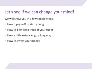 Equip superannuation presentation to under 335YO 0914 | PPTX