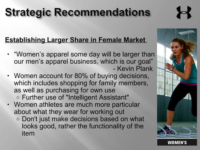 Under Armour Strategic Analysis & Recommendations | PPT