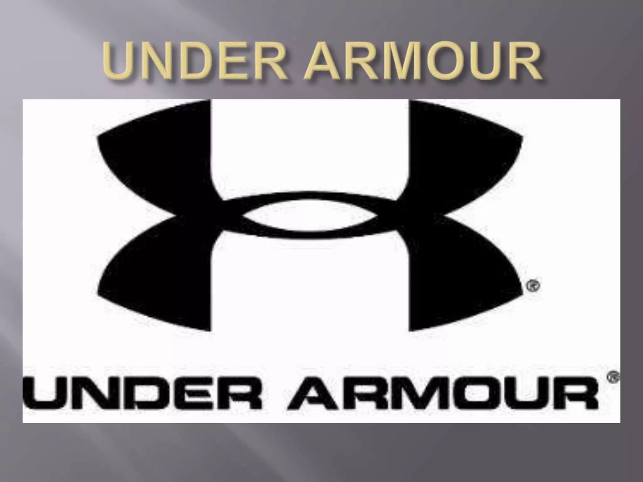 Under Armour | PPT
