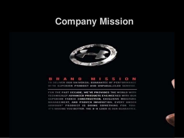 Under Armour Research Presentation