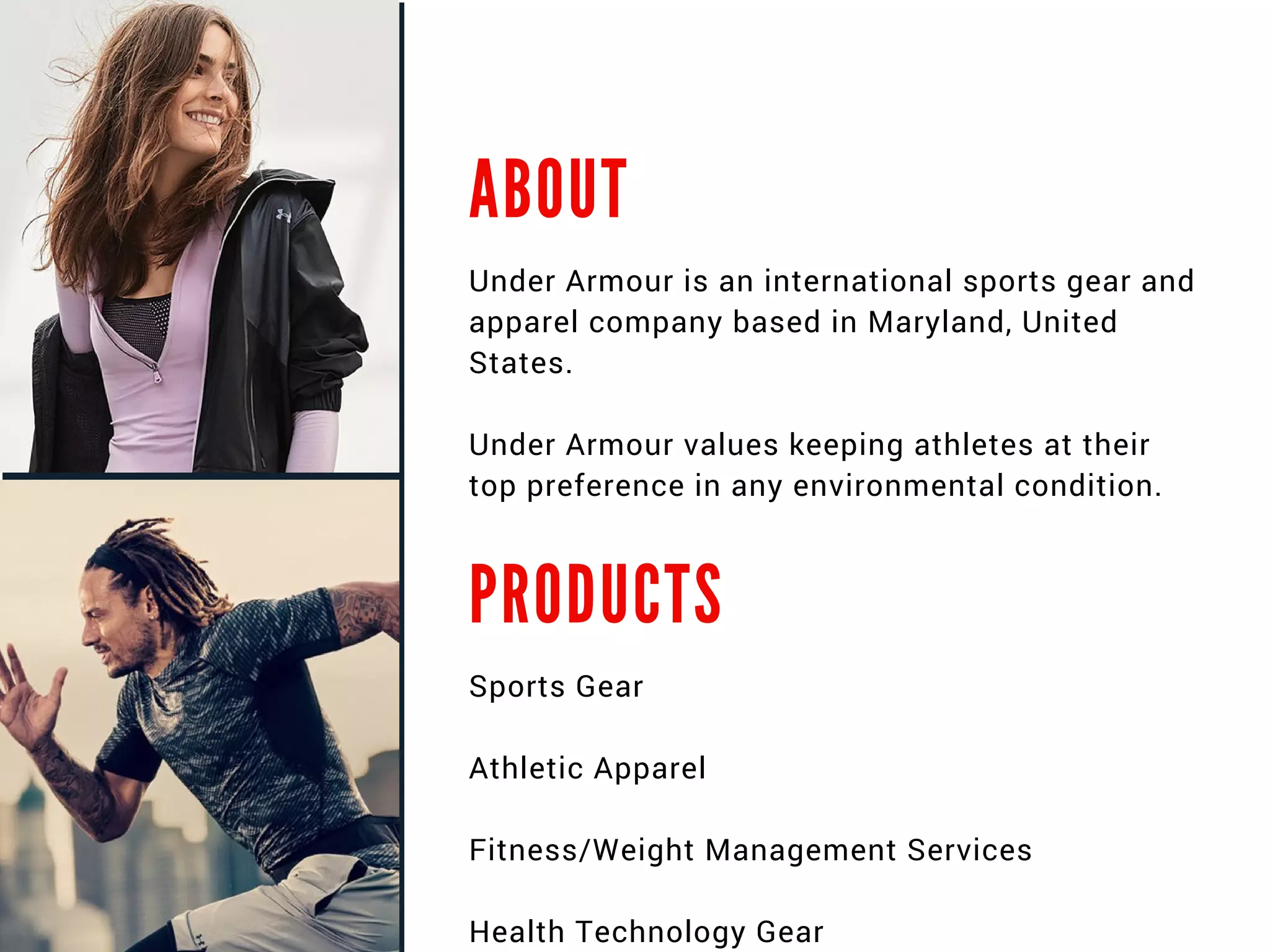 Under Armour Presentation | PDF