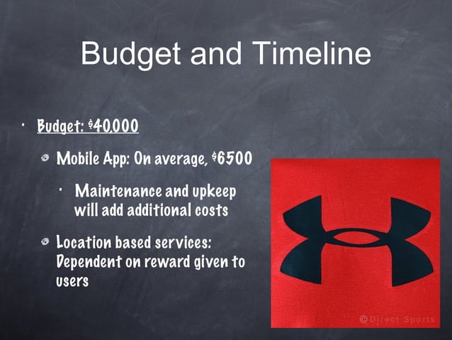 Under Armour Digital Marketing Slide | PPT