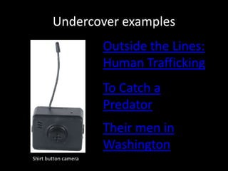 Undercover journalism | PDF