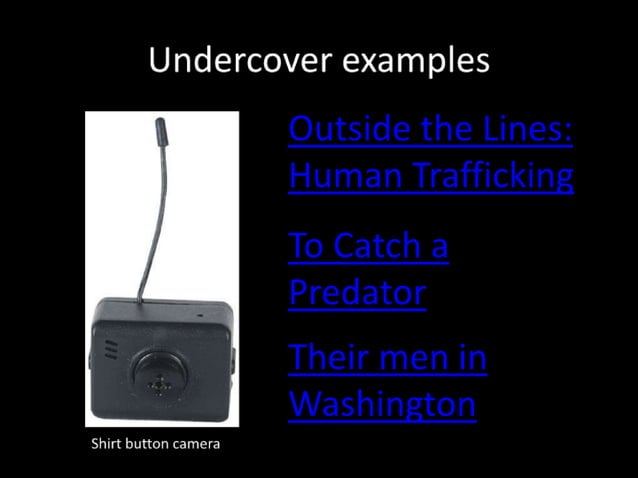 Undercover journalism | PDF