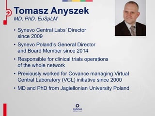 Underestimated Input of a Central Lab During the Clinical Trial ...