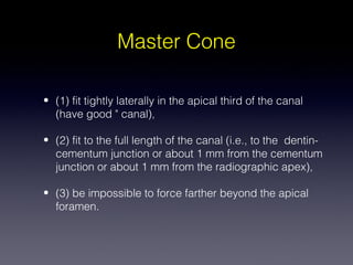Under filled root canal | PPT
