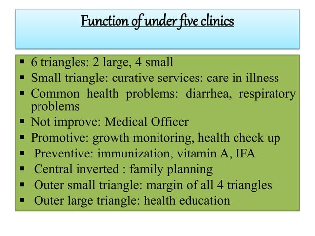 Under five clinic | PPTX | Diseases and Conditions | Medical Health