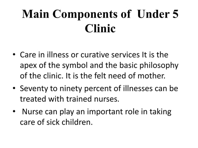 Under Five Clinic (Well Baby Clinic.pptx