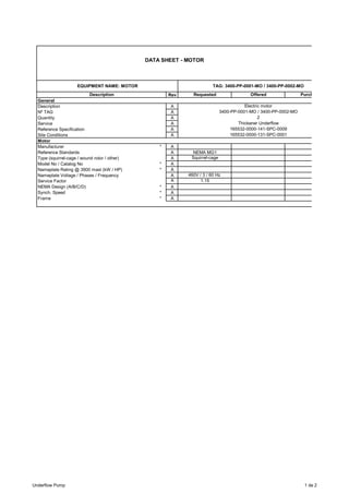 Underflow pump | PDF