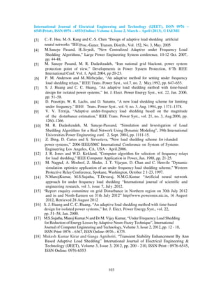 Under frequency load shedding for energy management using anfis case study | PDF | Internet of ...