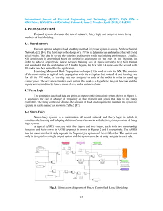 Under frequency load shedding for energy management using anfis case study | PDF | Internet of ...