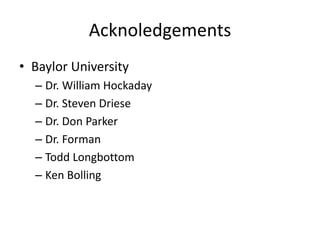 Undergrad defense powerpoint | PDF | Chemistry | Science