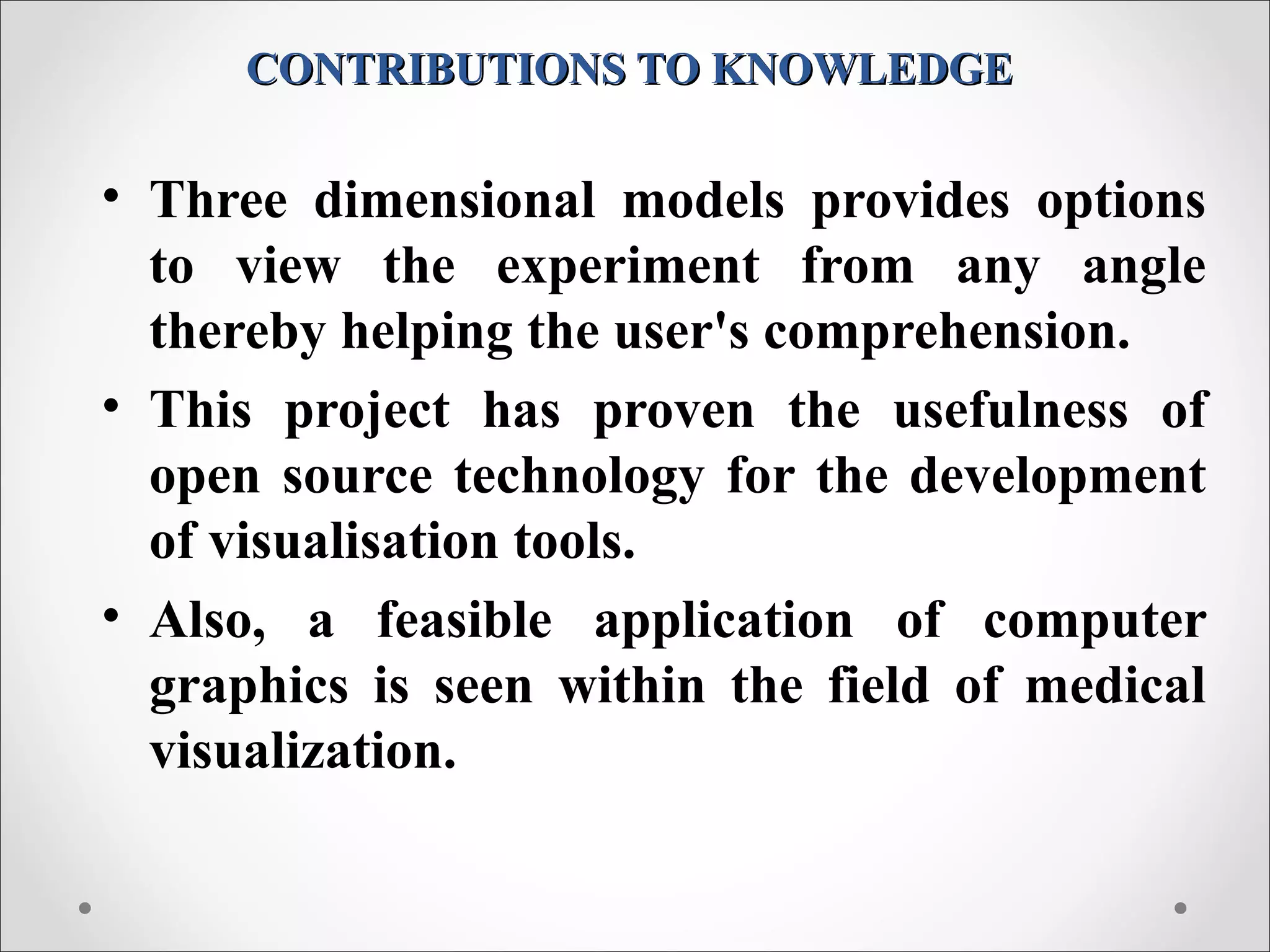 Undergraduate Project Defense | PPT