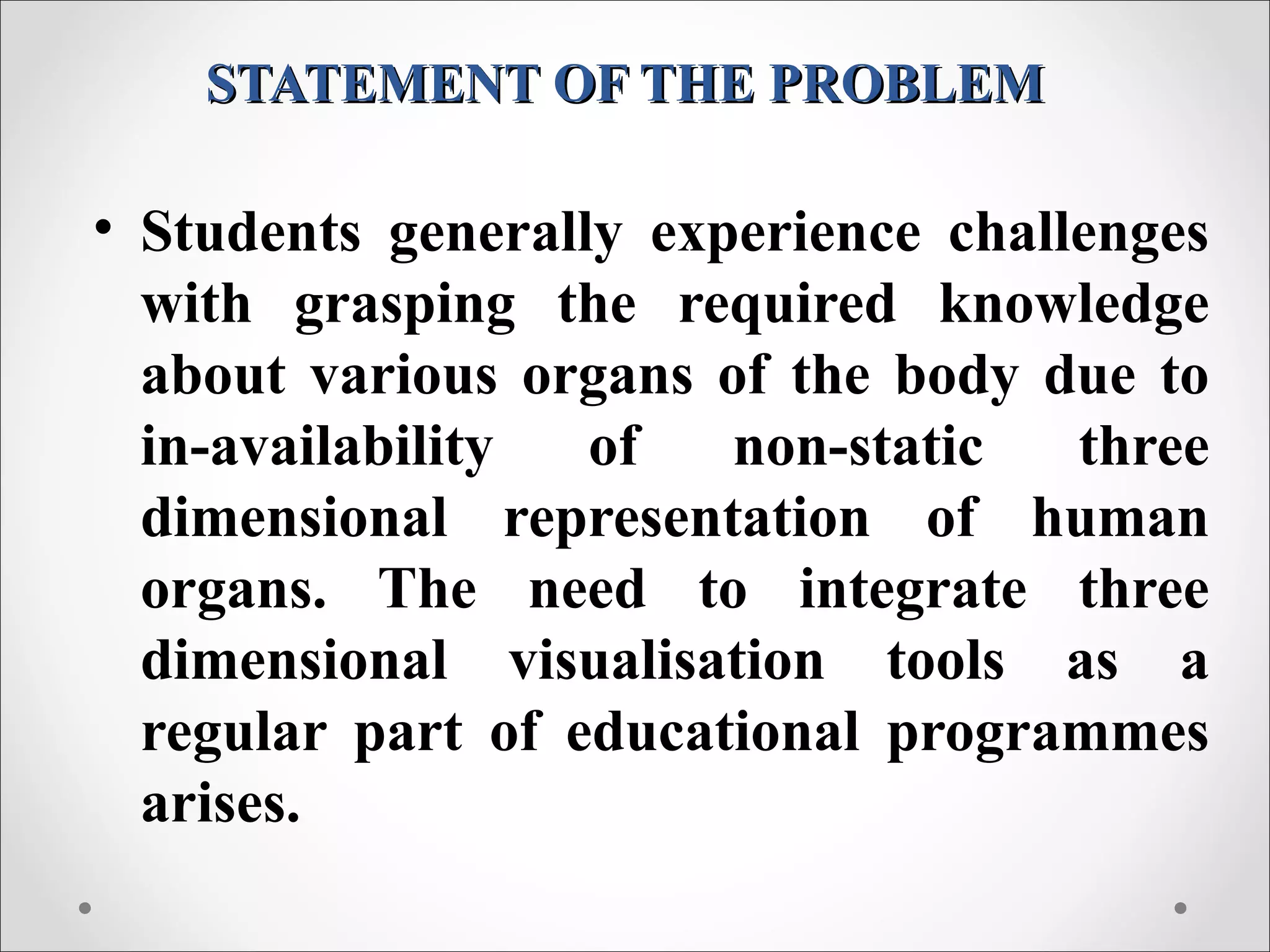 Undergraduate Project Defense | PPT