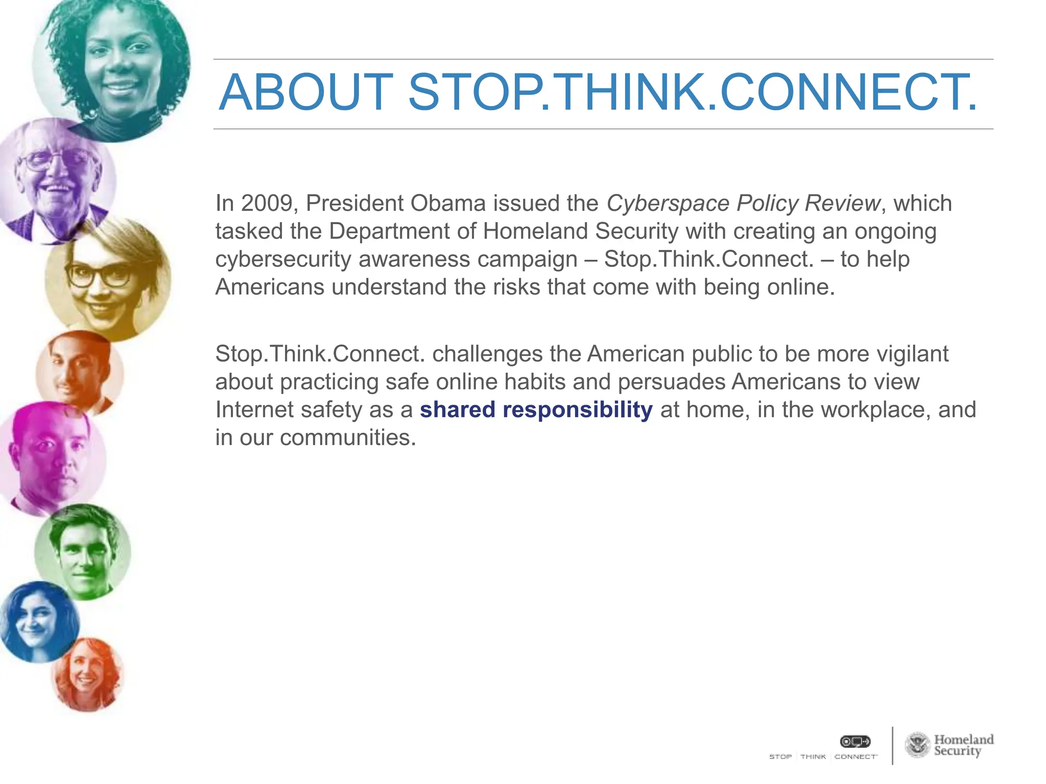 Undergraduate Student Presentation STOP.THINK.CONNECT™ NATIONAL ...