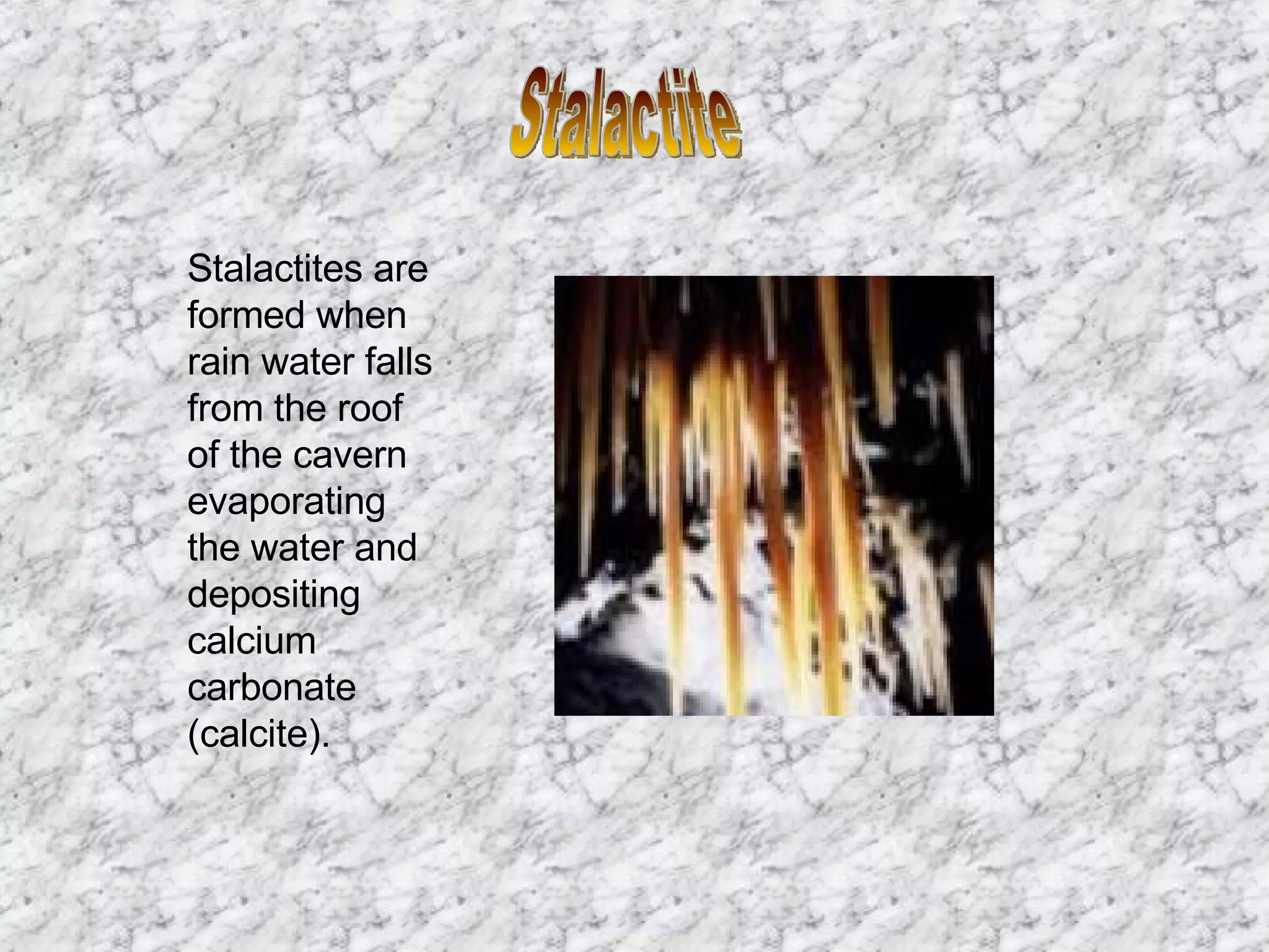 Underground Limestone Features | PPT