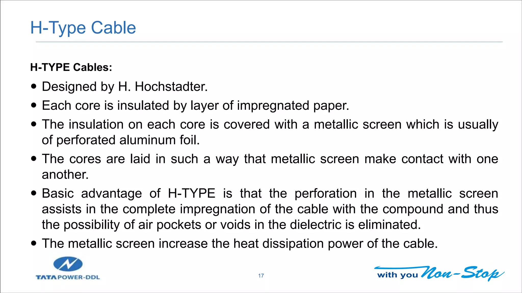 Underground cable | PPTX