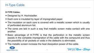 Underground cable | PPTX