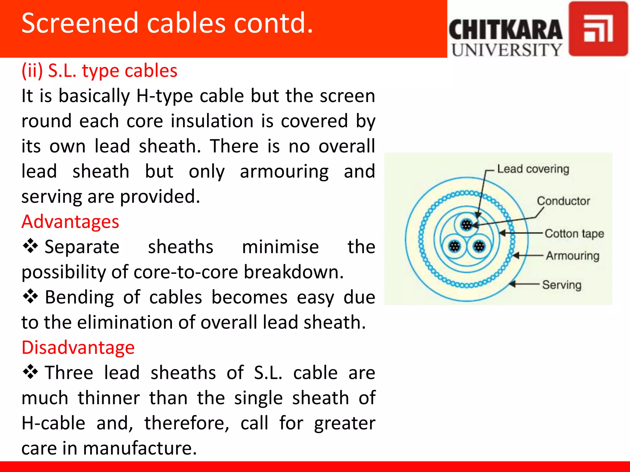 Underground cables | PPTX
