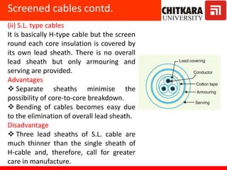 Underground cables | PPTX